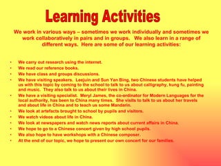 Chinese - learning about china | PPS