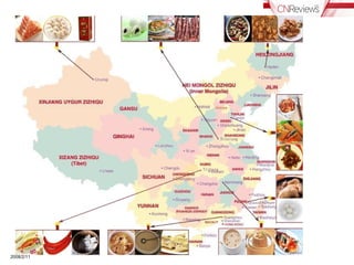 Chinese New Year Food Map | PPT
