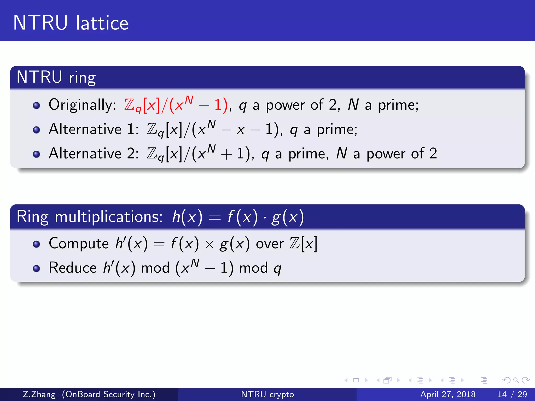 Lattice-based Signatures | PDF