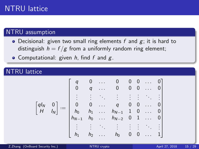Lattice-based Signatures | PDF | Chemistry | Science