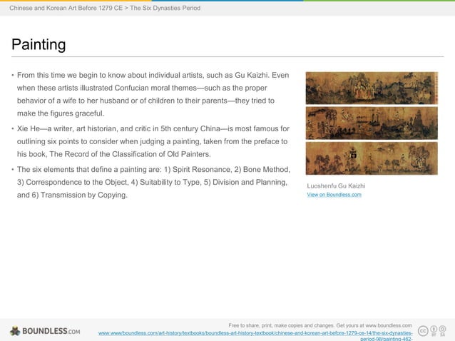 Chinese and korean art before 1279 boundless ppt | PPT