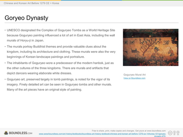 Chinese and korean art before 1279 boundless ppt | PPT