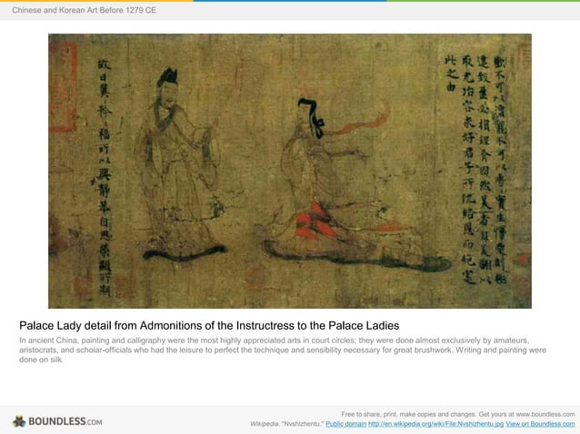 Chinese and korean art before 1279 boundless ppt | PPT