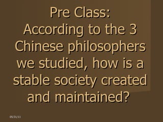 Chinese Belief Systems | PPT