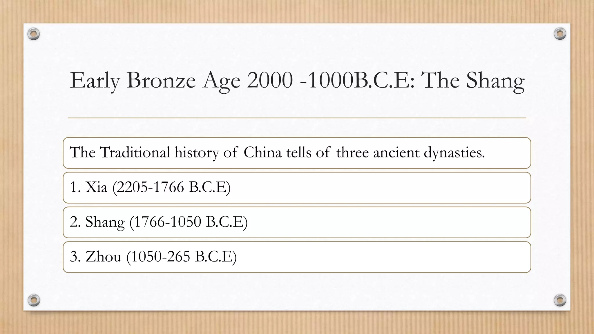 Chinese civilization | PPTX