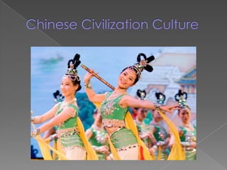 Chinese civilization | PPTX