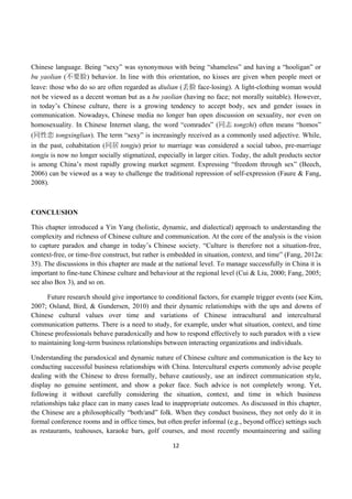 Influence of culture and religion in Chinese communication | PDF