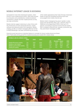 Chinese consumer trends in a global perspective - Ericsson | PDF ...