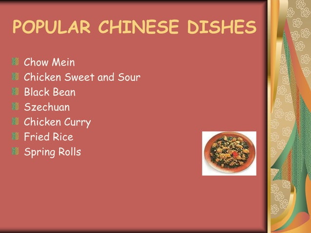 Chinese Cuisine......................... | PPT | Cooking | Food & Drink
