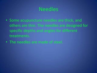 Chinese culture acupuncture | PPTX