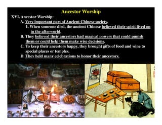 Ancient Chinese Ancestor Worship
