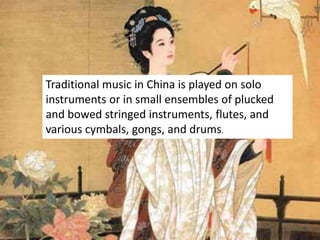 Chinese folk music | PPTX