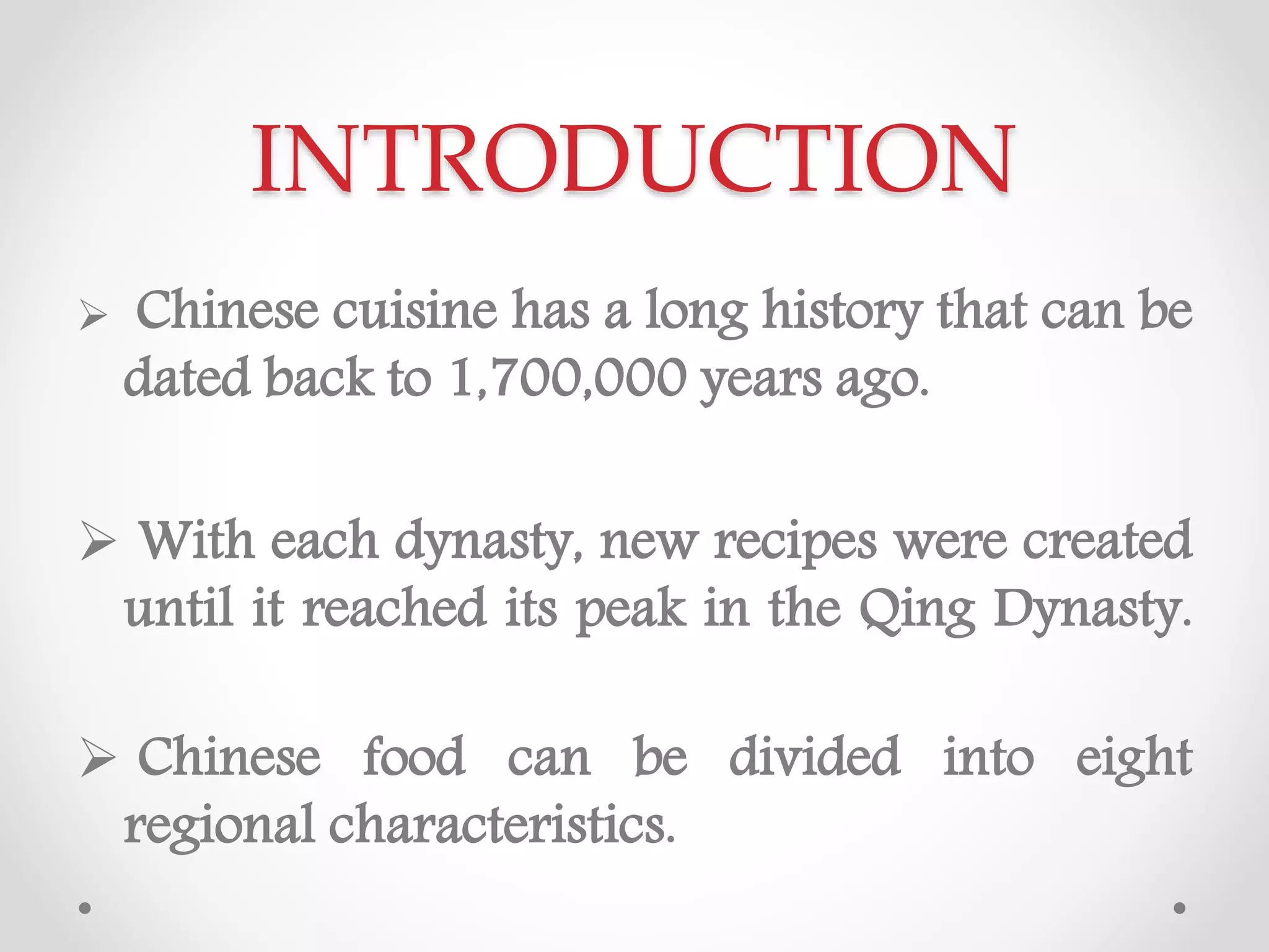 Chinese food culture | PPTX