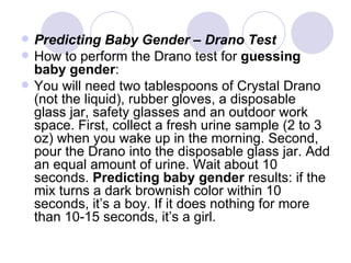 Chinese gender calendar | PPT