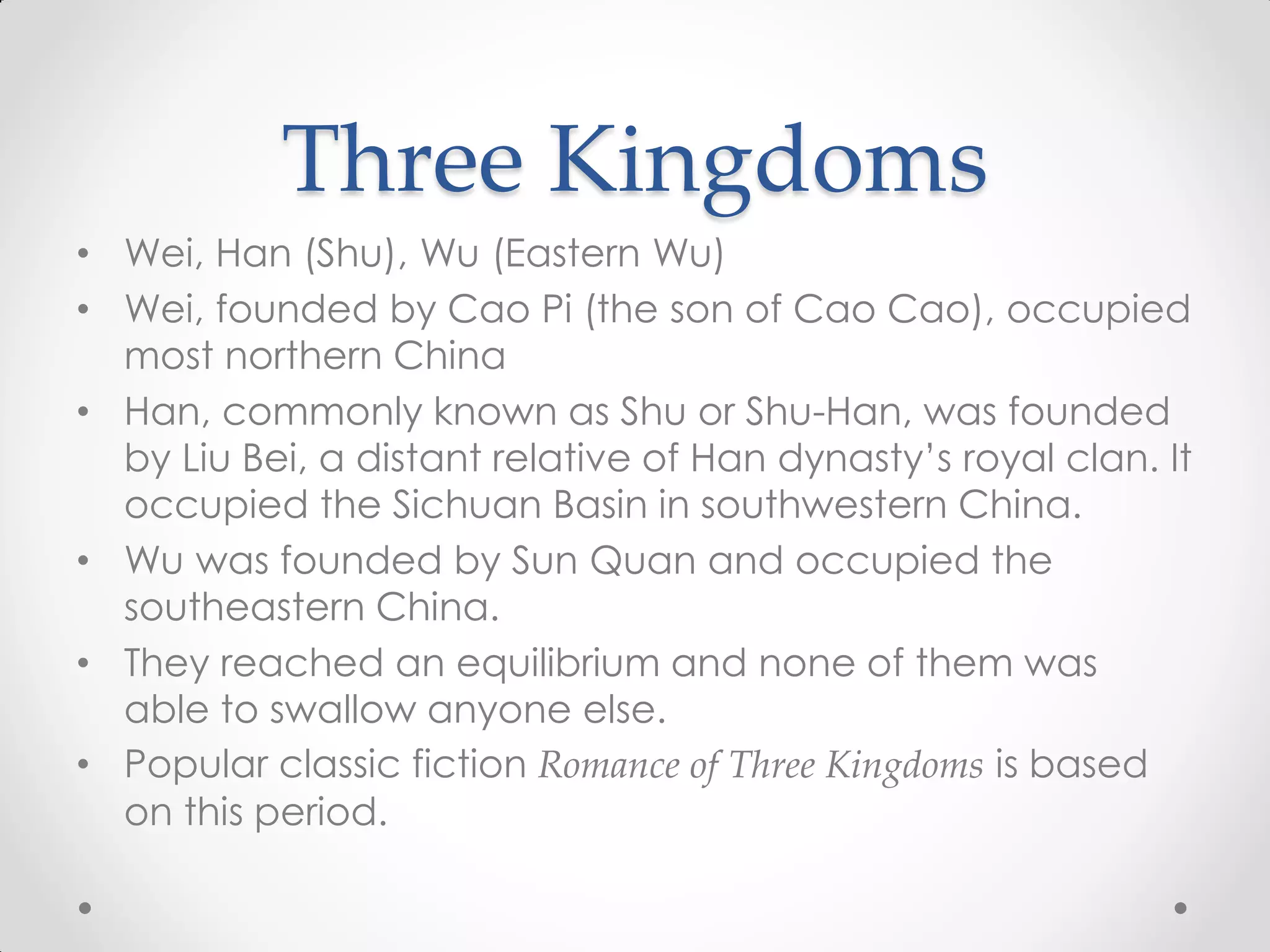 An overview of Chinese history | PDF