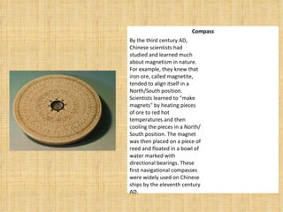 Chinese inventionsgr4 final | PPT