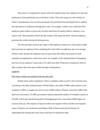 Chinese labor and employment law | PDF