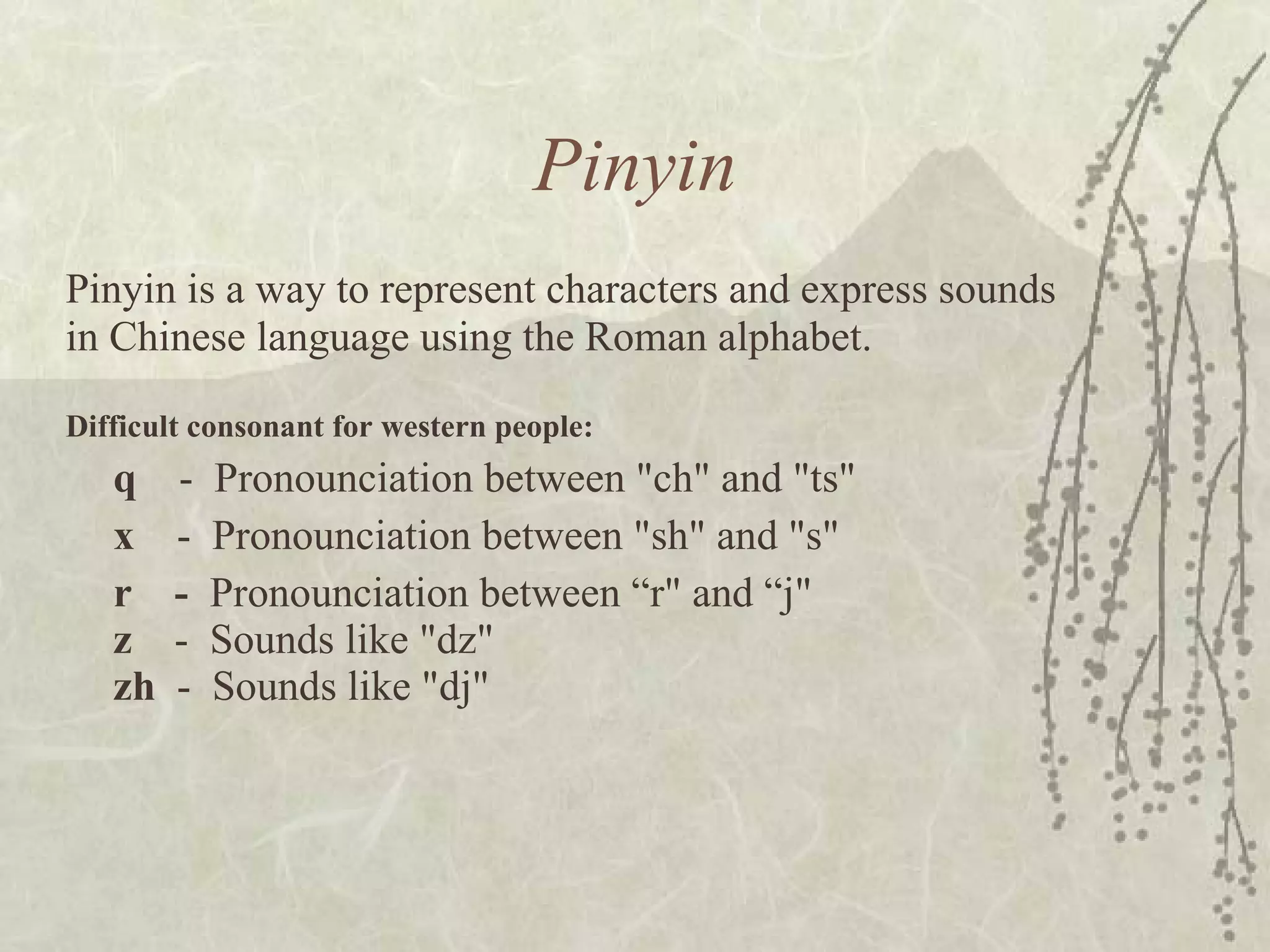 Chinese language | PPT