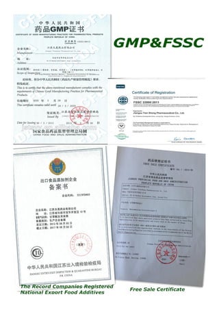 Chinese leading producer of licorice | PDF