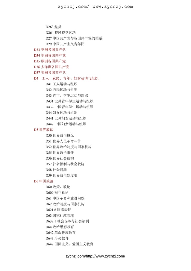 中国图书馆图书分类法(Chinese library classification clc) | PDF