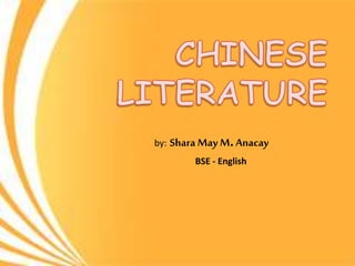 Ancient Chinese Civilization and Its Rich Literary Heritage in 40 ...