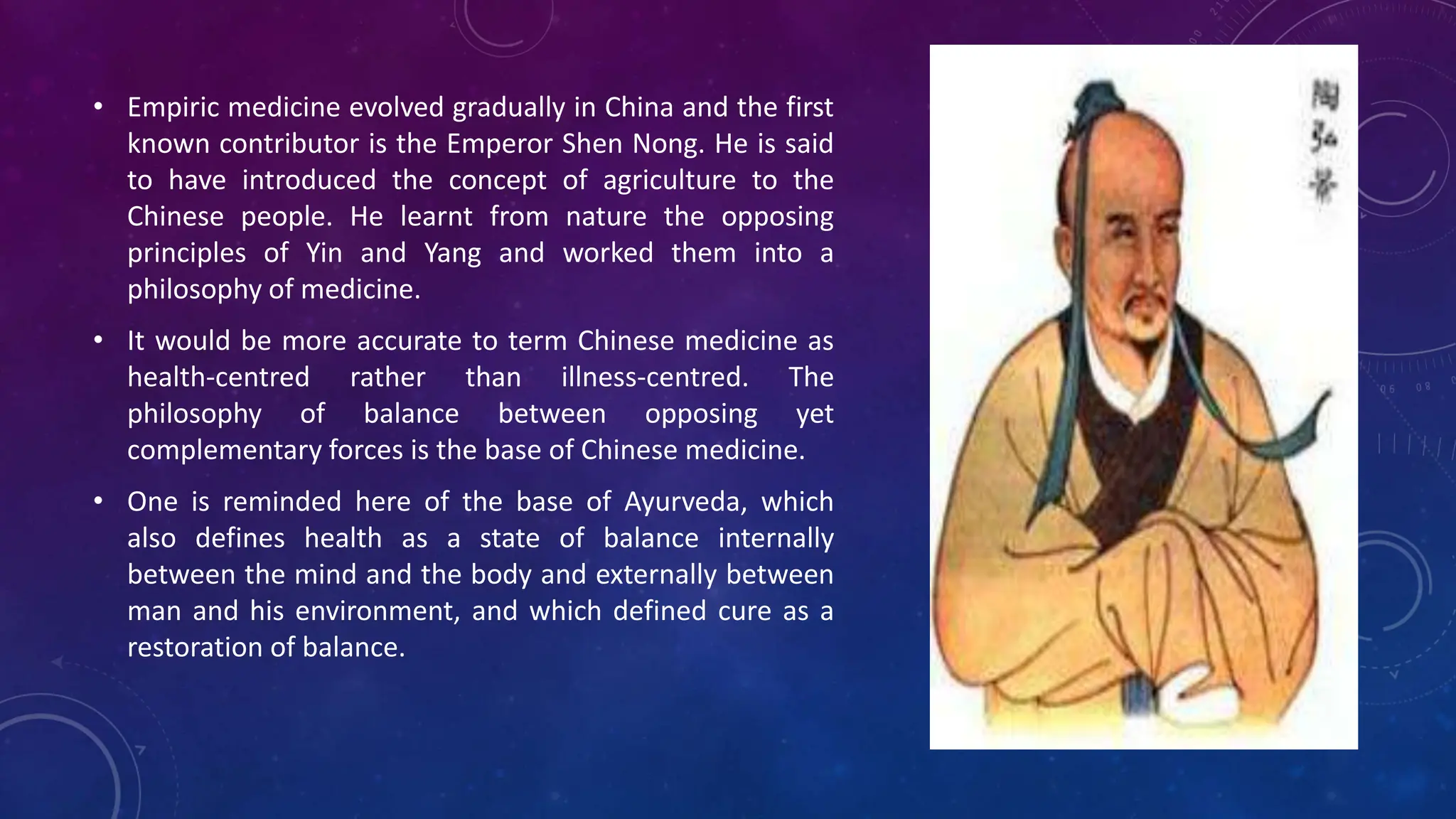 CHINESE MEDICINE - INTRODUCTION, BACKGROUND, ECONOMIC, RELIGIOUS ...