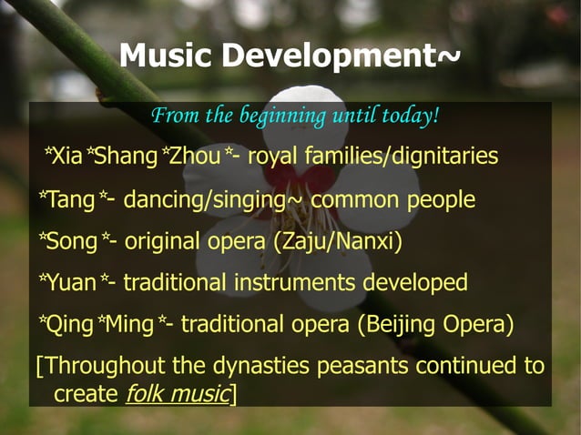 Ancient Chinese Music | PPT