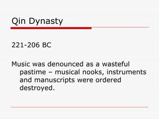 Chinese music | PPT