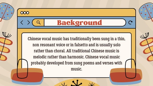 Chinese Music: Instruments and its definitions | PPT