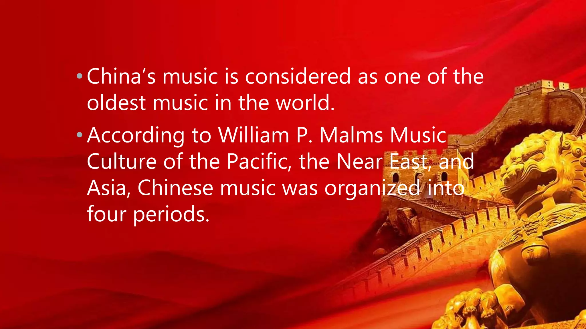 Chinese Musical Culture | PPTX