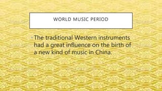 Chinese Musical Culture | PPTX
