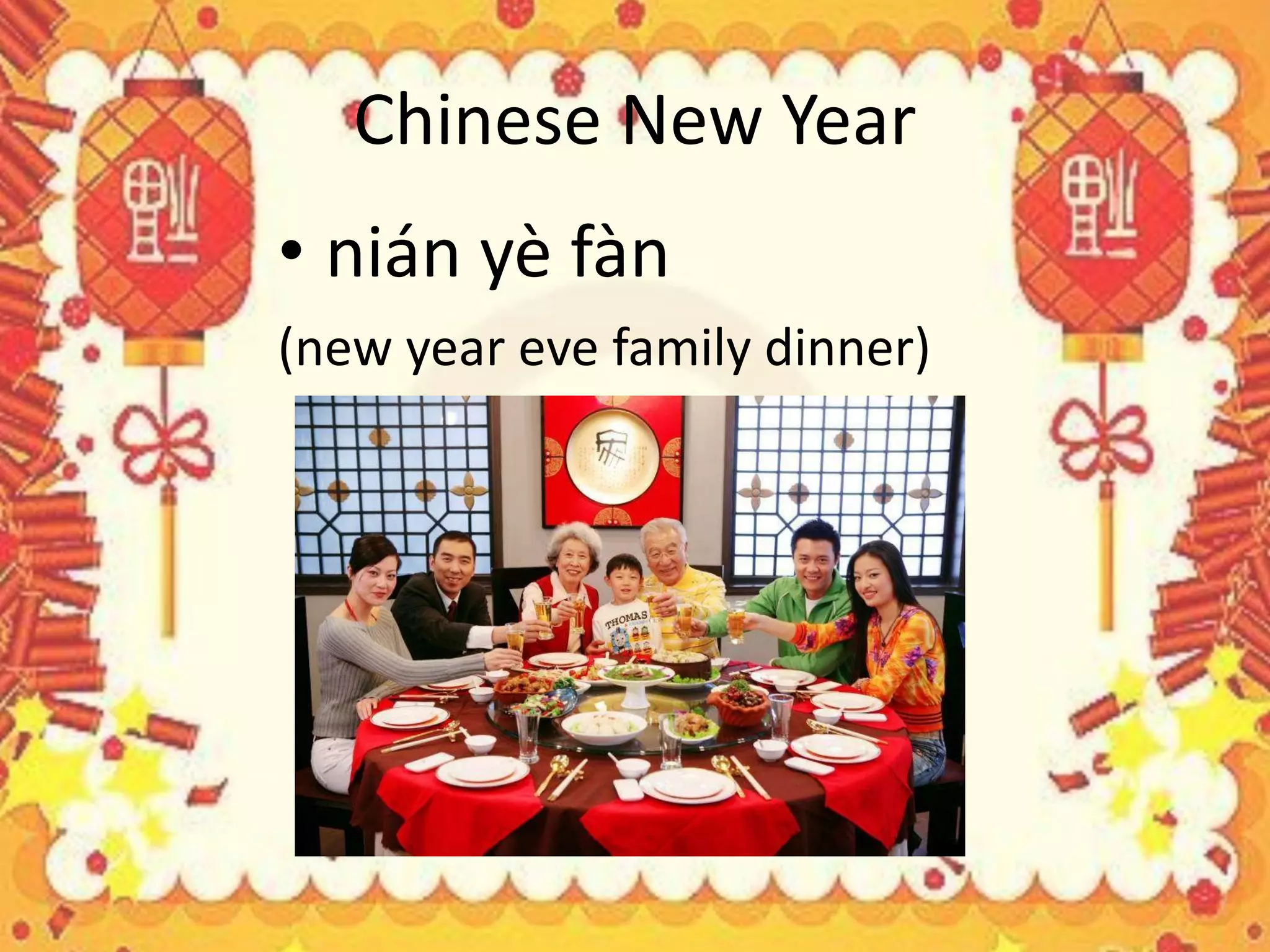 The story Chinese New Year | PPT