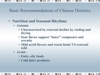 Chinese nutritional therapy | PPT