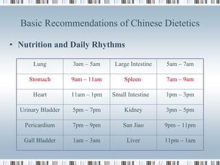 Chinese nutritional therapy | PPT