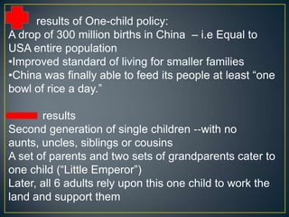 Chinese one child policy - School assignment - St Stithians Girls ...