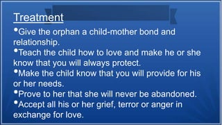 Chinese orphans and emotional needs ppt | PPT