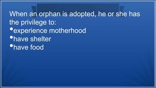 Chinese orphans and emotional needs ppt | PPT