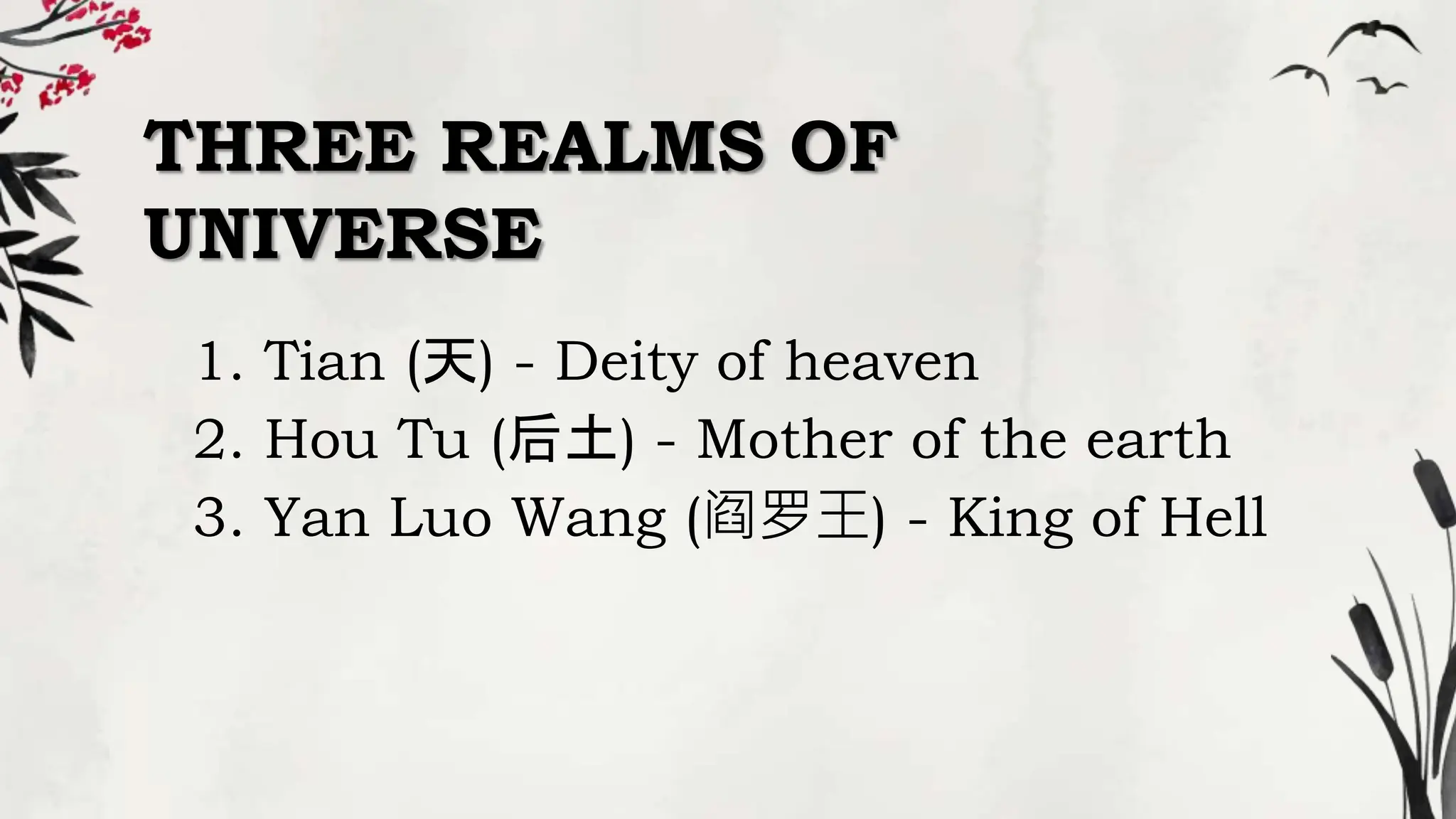 Chinese pantheon and mythology. English literature pptx | PPTX