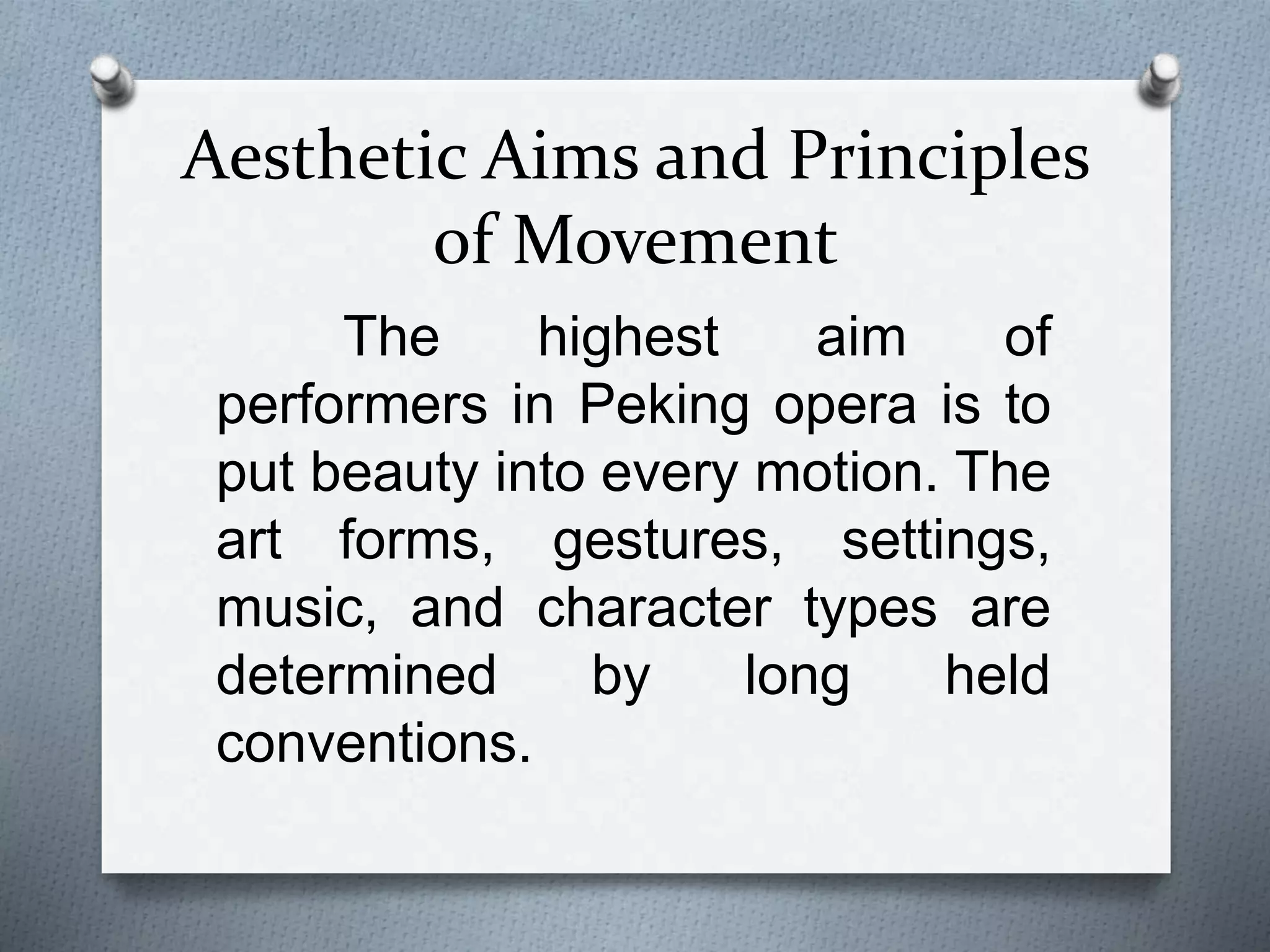 Chinese peking opera | PPTX