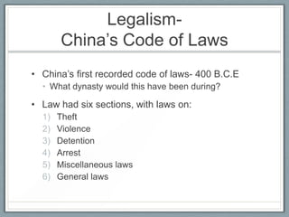 Chinese Philosophy | PPTX