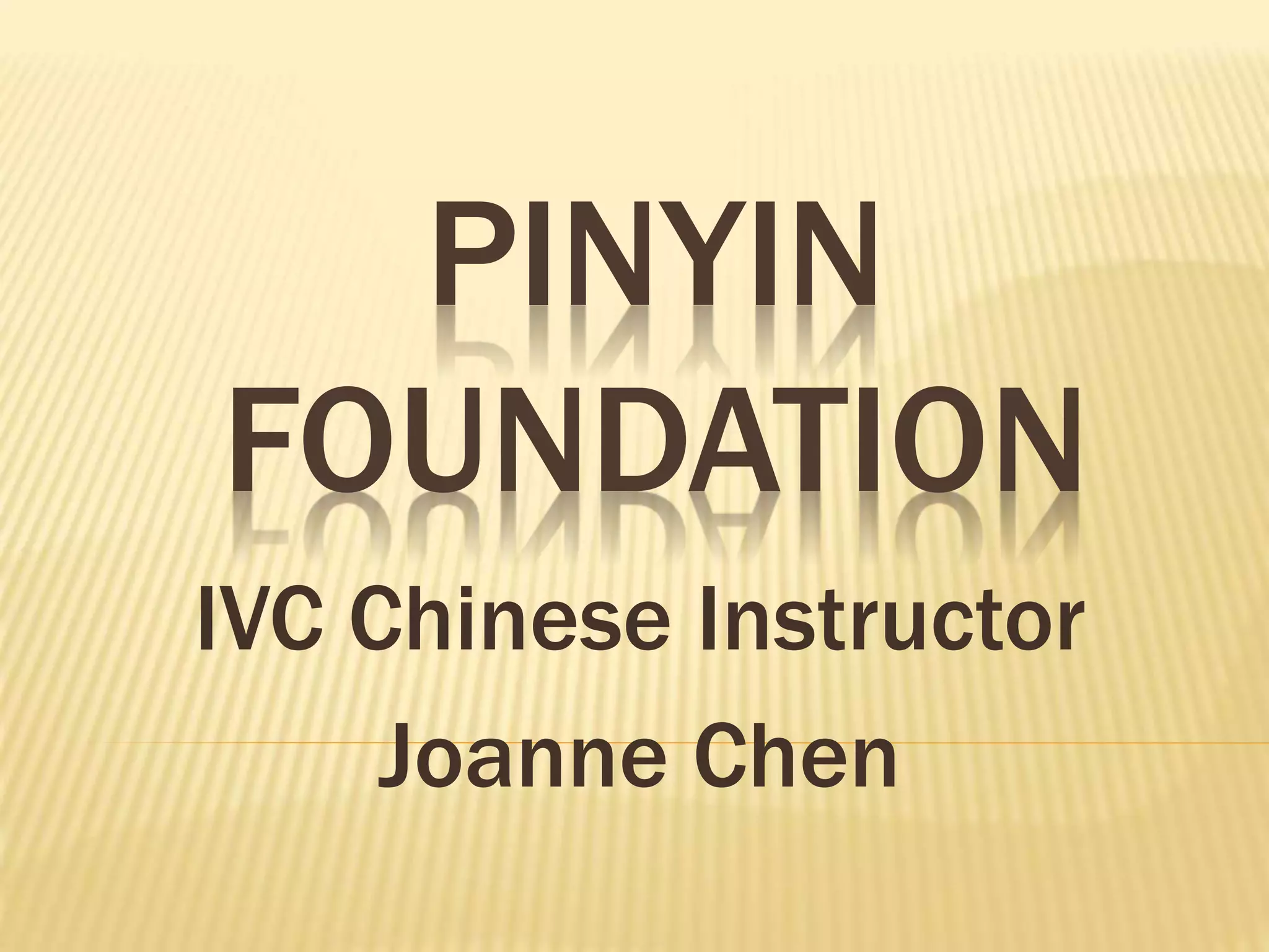 Chinese Link Chinese pinyin foundation | PPT