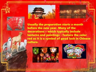 Chinese new year festival | PPTX