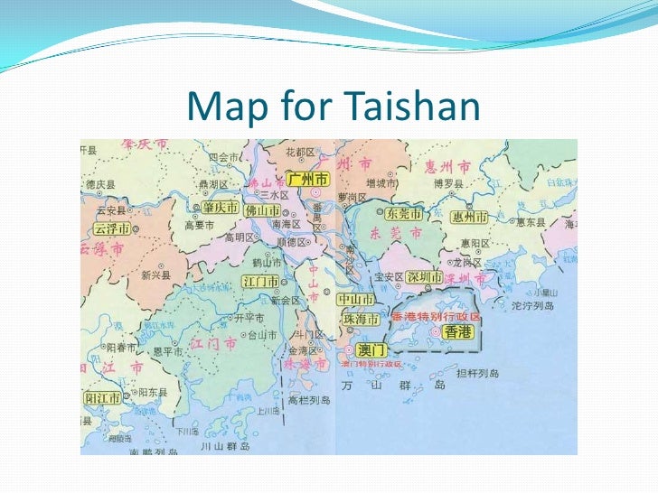 Taishanese Presentation