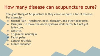 Chinese Acupuncture presentation | PPTX