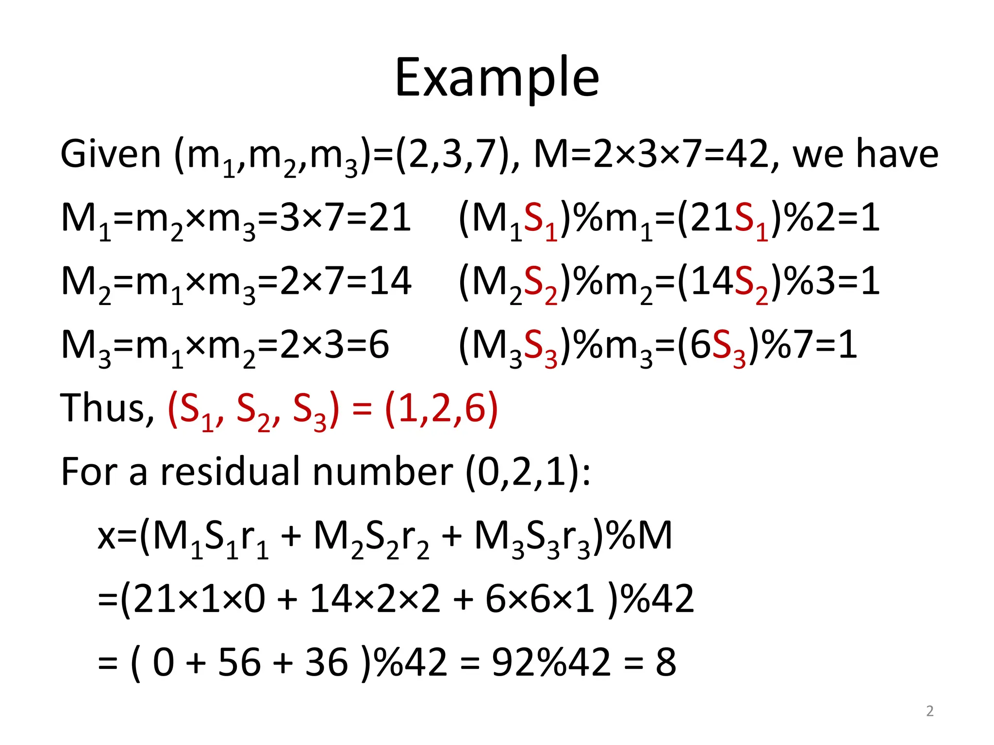 Chinese remainder theorem -new.ppt