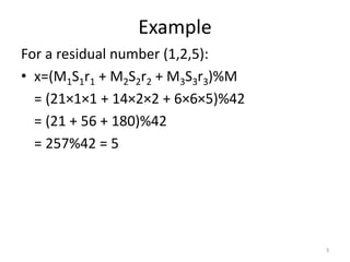 Chinese remainder theorem -new.ppt