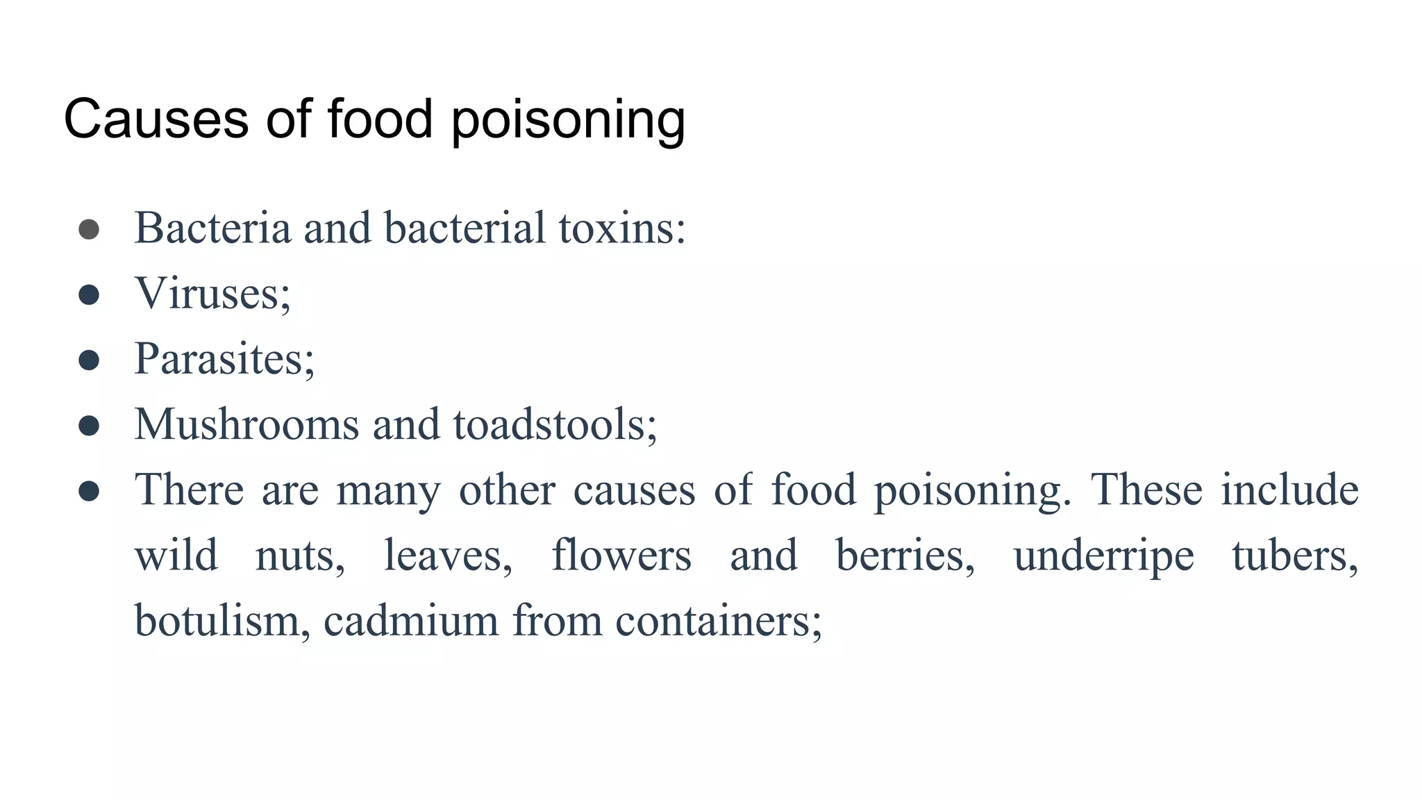 Chinese restaurant syndrome, a food poisoning case study | PPT