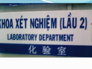 Chinese signs, in a hospital | PPTX