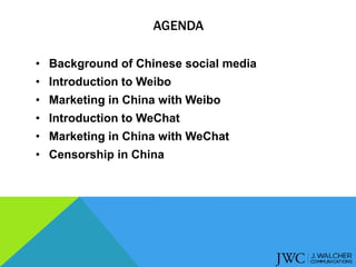 Chinese Social Media: An Overview | PPTX