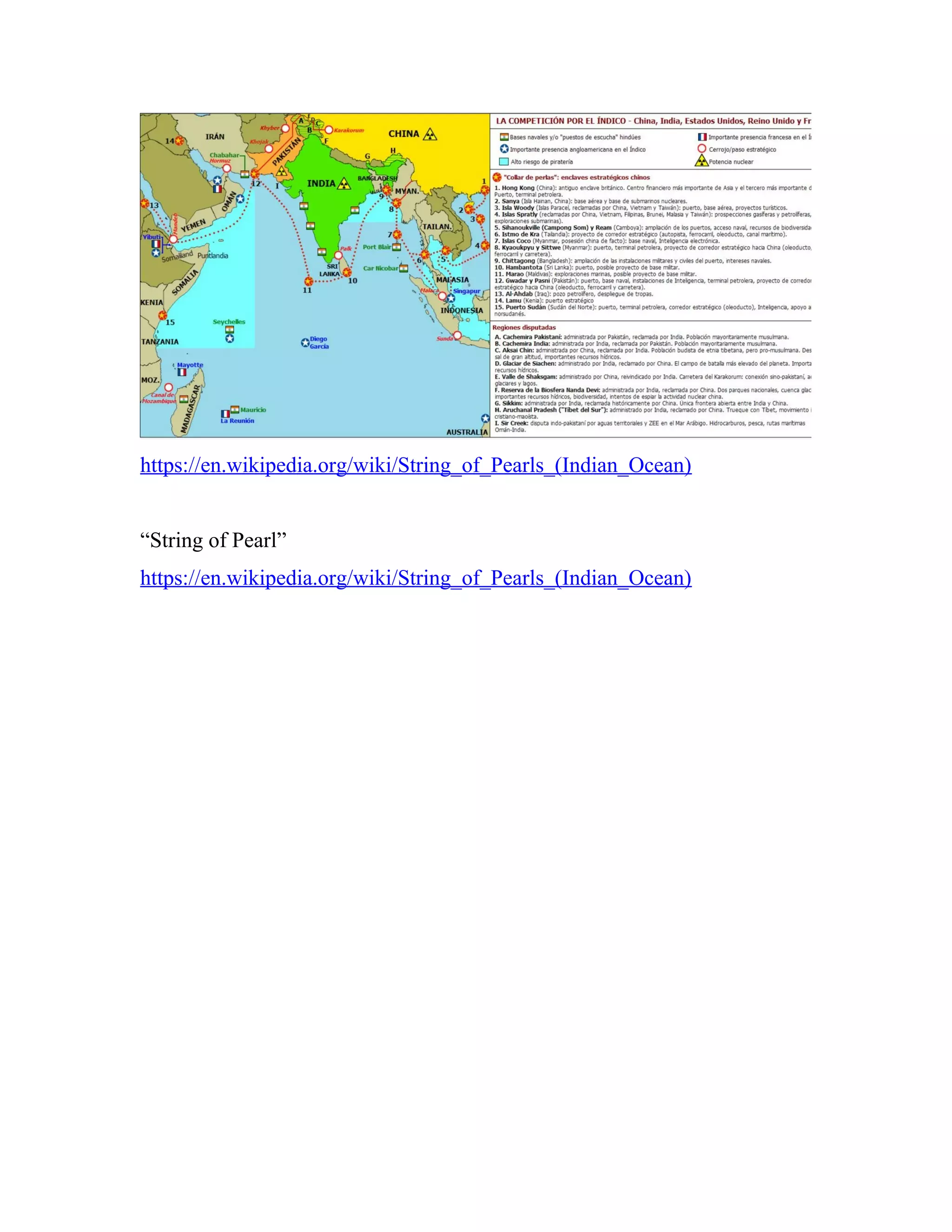 The Chinese String of Pearls | DOC